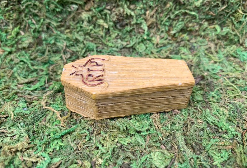Miniature Caskets Your Choice Halloween Miniatures | Etsy