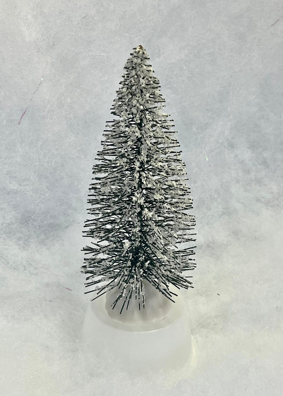 Miniature Pine Tree With Snow - Miniature Camping - Outdoor Miniatures ...