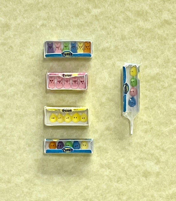 Miniature Peeps or Peep Pop 1/12 Scale Choice Miniature - Etsy