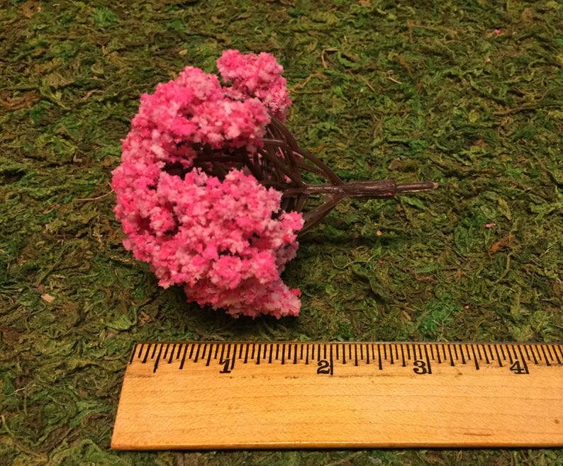 Miniature Spring Trees Your Color Choice Outdoor | Etsy