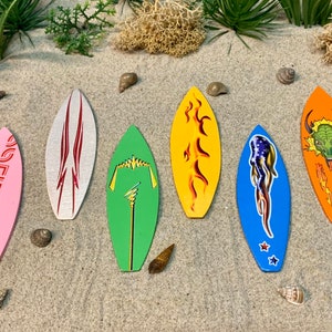 Miniature Surfboard - You Choose Style - Miniature Beach - Beach ...