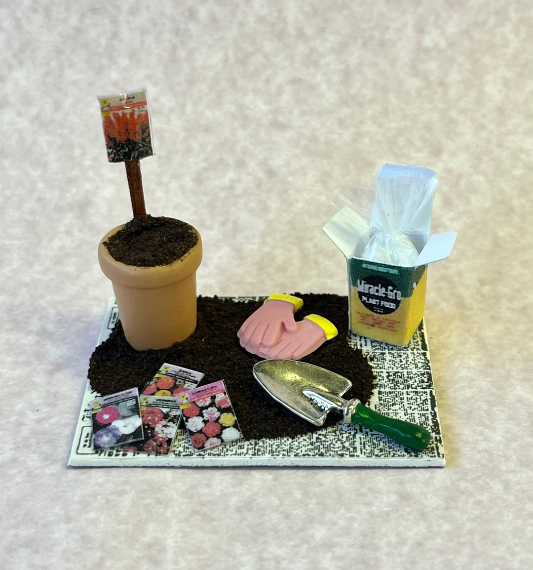 Miniature Seed Packet Planting Set - Terrarium - Fairy Garden ...