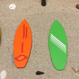 Miniature Surfboard - You Choose Style - Miniature Beach - Beach ...