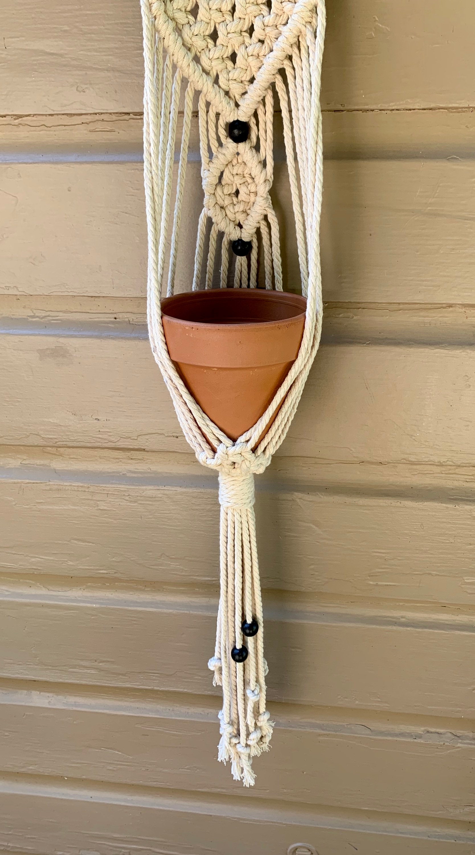 Macrame Plant Hanger - This is Not A Miniature - Air Plant Hanger ...