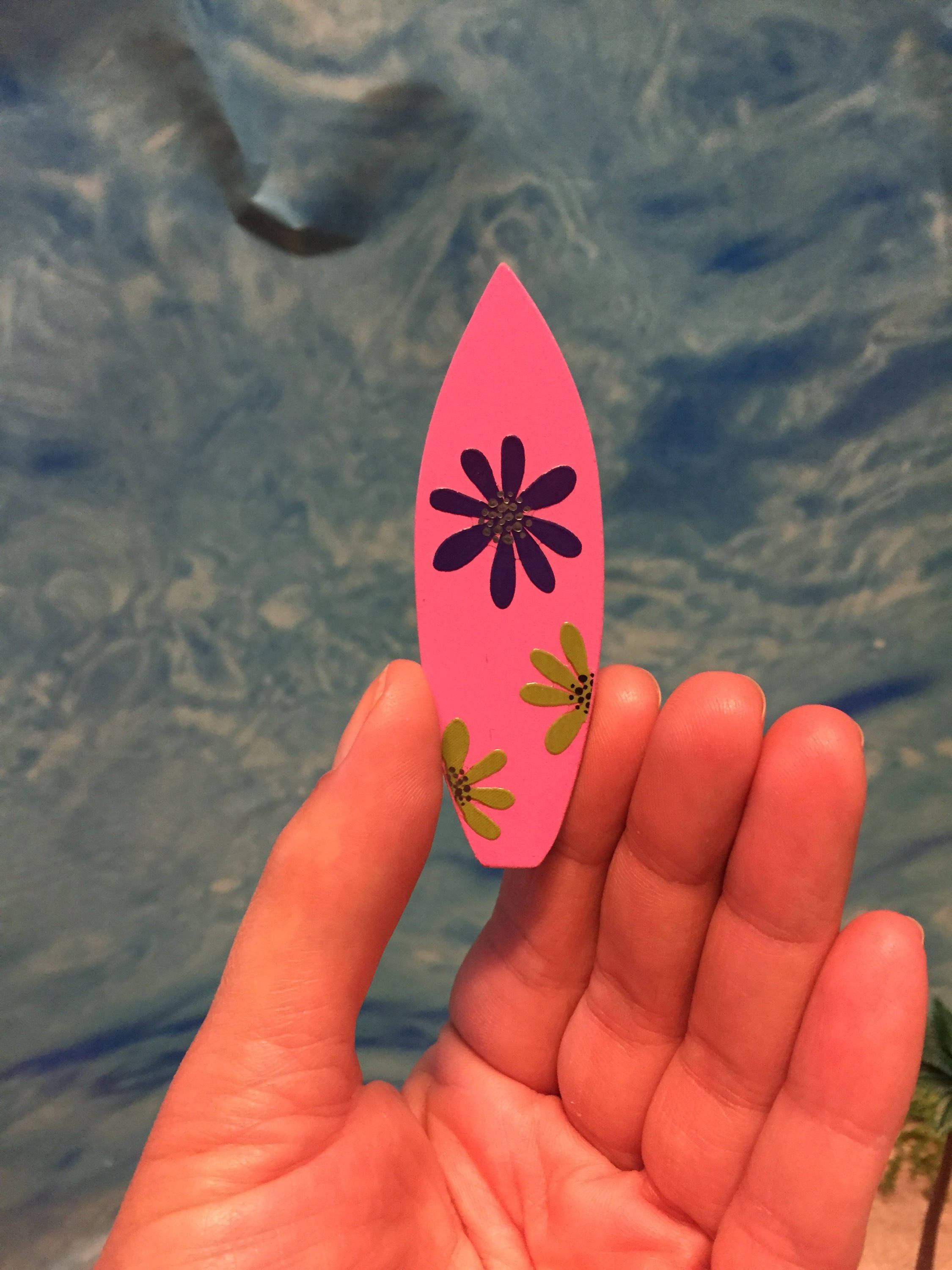 Miniature Surfboard You Choose Style Miniature Beach | Etsy