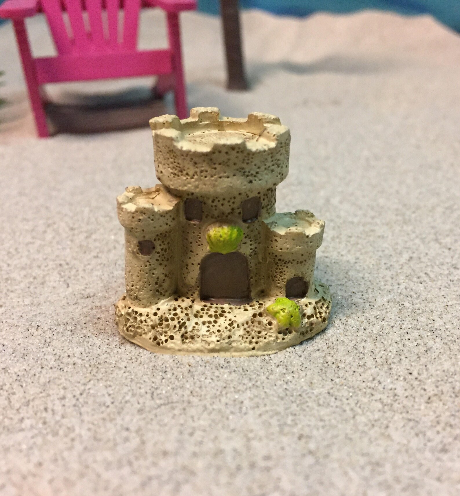 Miniature Sandcastle Miniatures Miniature Beach Beach | Etsy