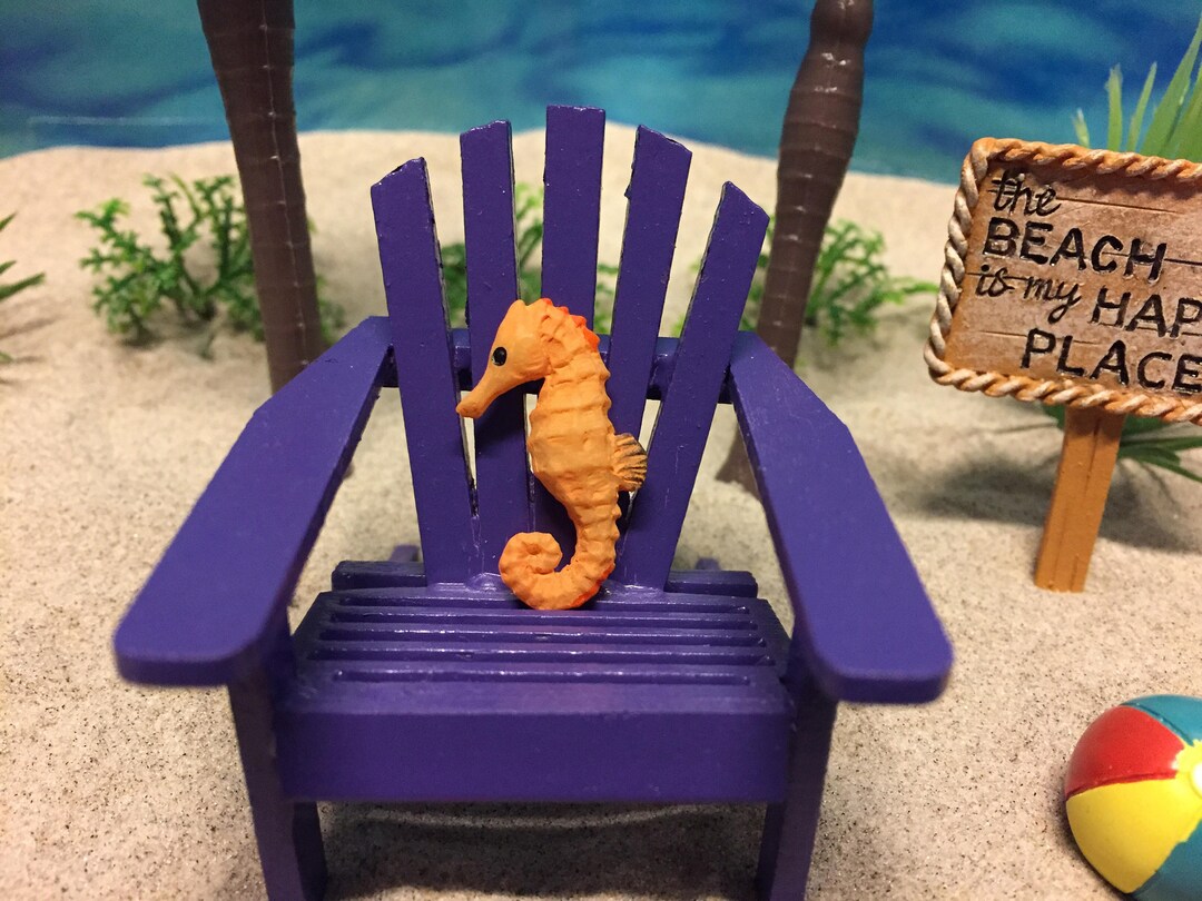 Miniature Seahorse - Miniatures - Miniature Beach - Beach Miniatures ...