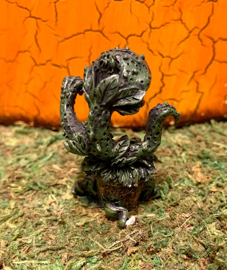 Miniature Venus Flytrap Fairy Garden Halloween Miniatures - Etsy