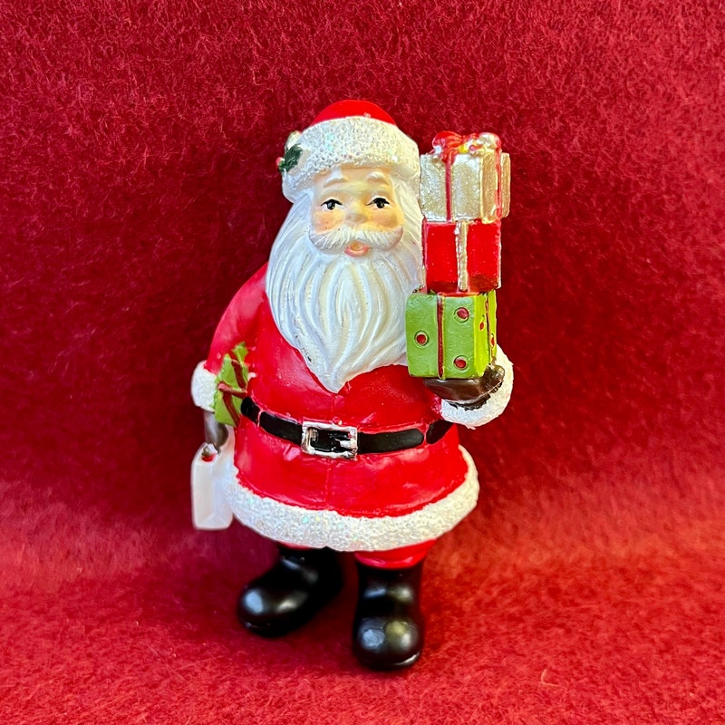 Miniature Santa - Etsy