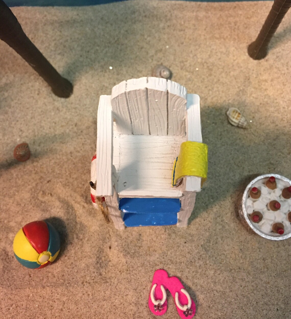 Miniature Lifeguard Stand - Miniatures - Miniature Beach - Beach ...