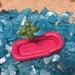 Miniature Pool Raft With Palm Tree Miniature Beach Beach Miniatures ...