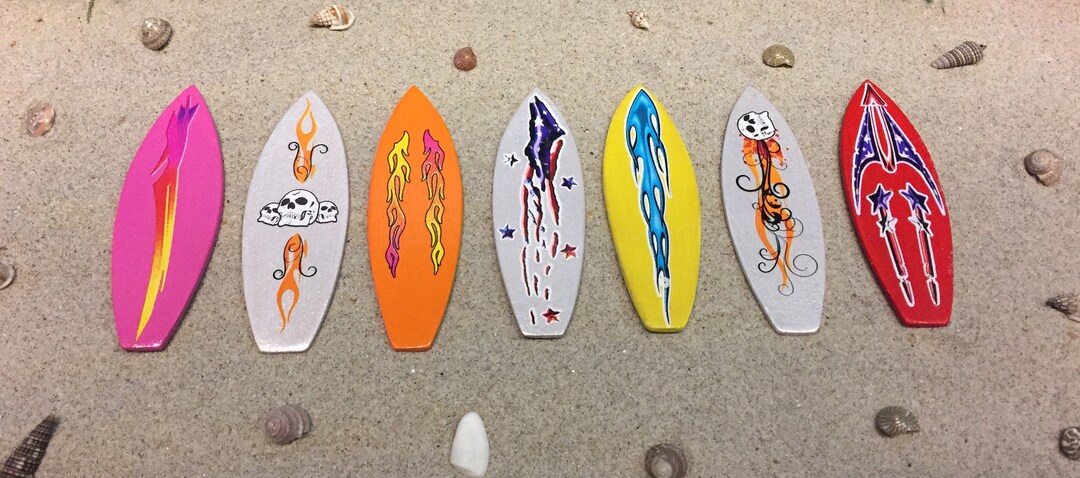Miniature Surfboard - You Choose Style - Miniature Beach - Beach ...