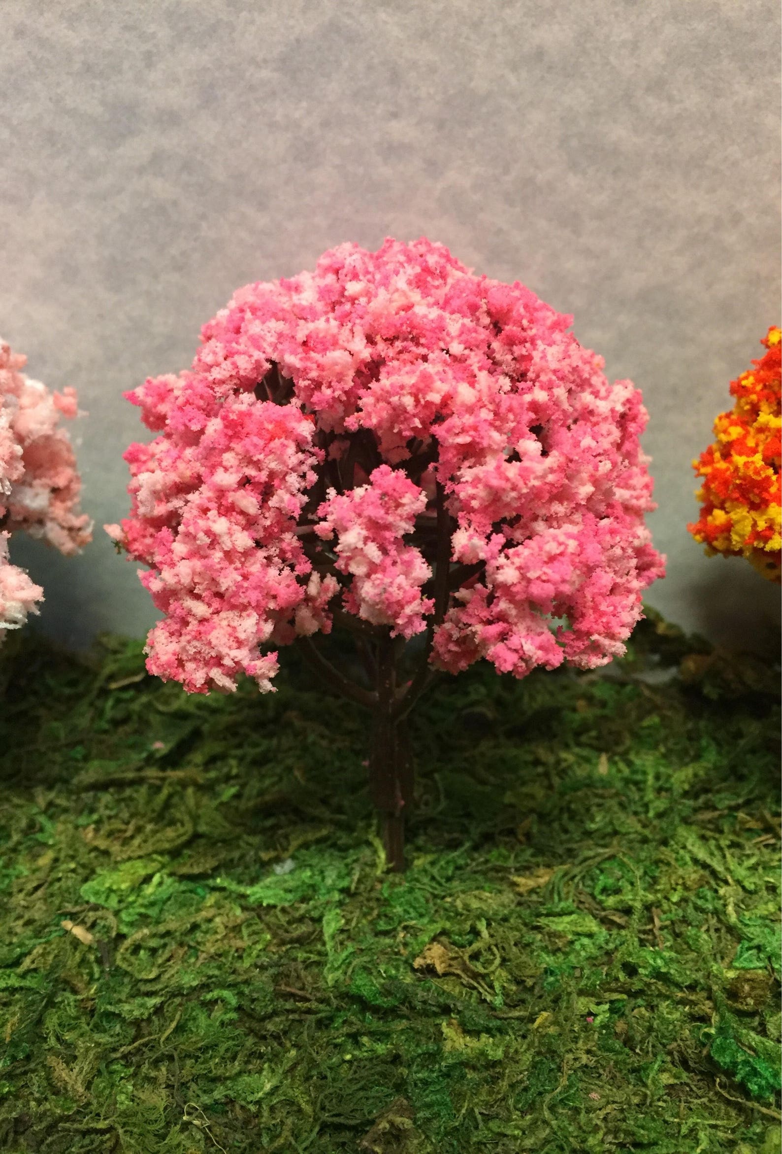 Miniature Spring Trees Your Color Choice Outdoor | Etsy