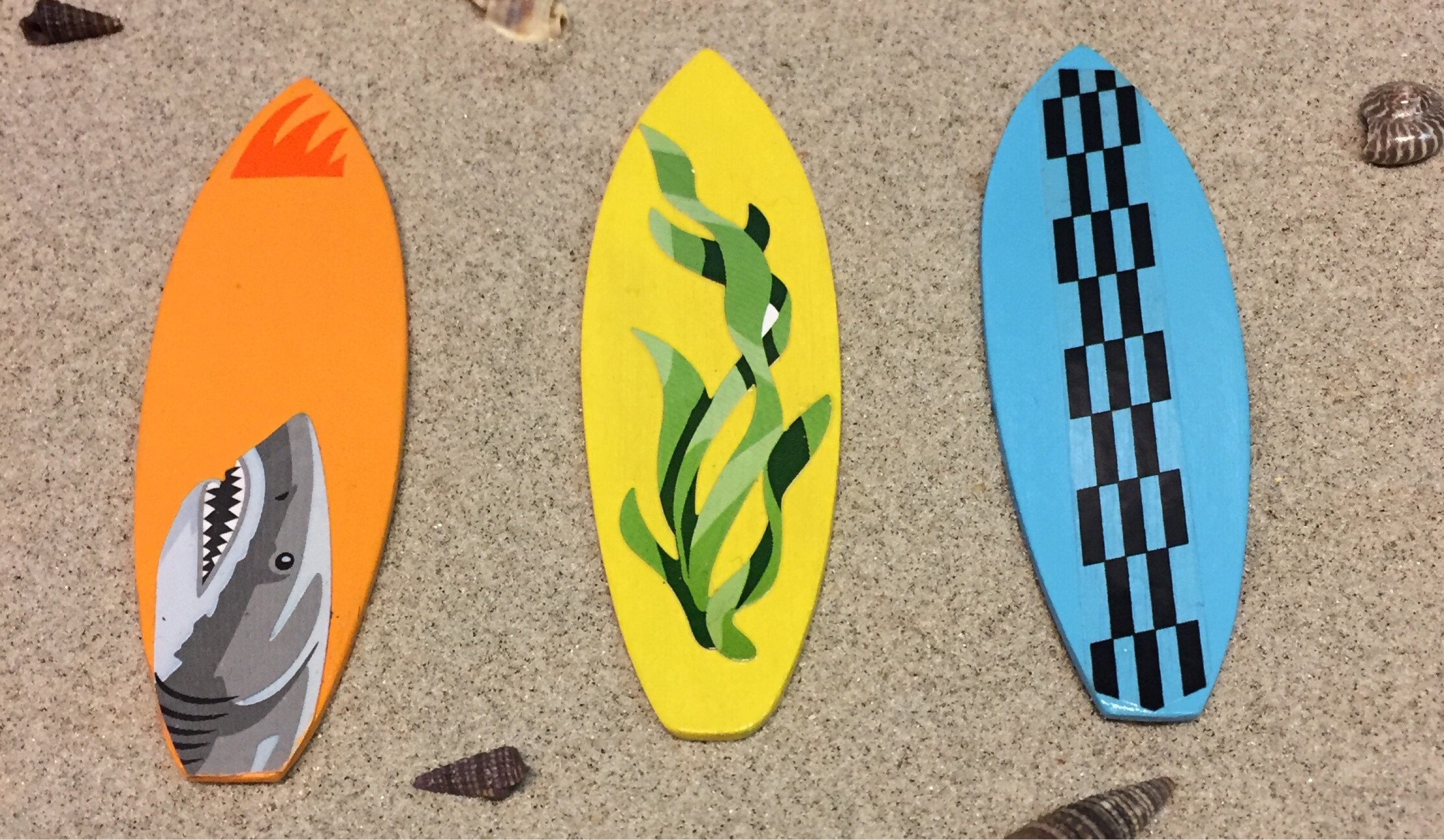 Miniature Surfboard You Choose Style Miniature Beach | Etsy