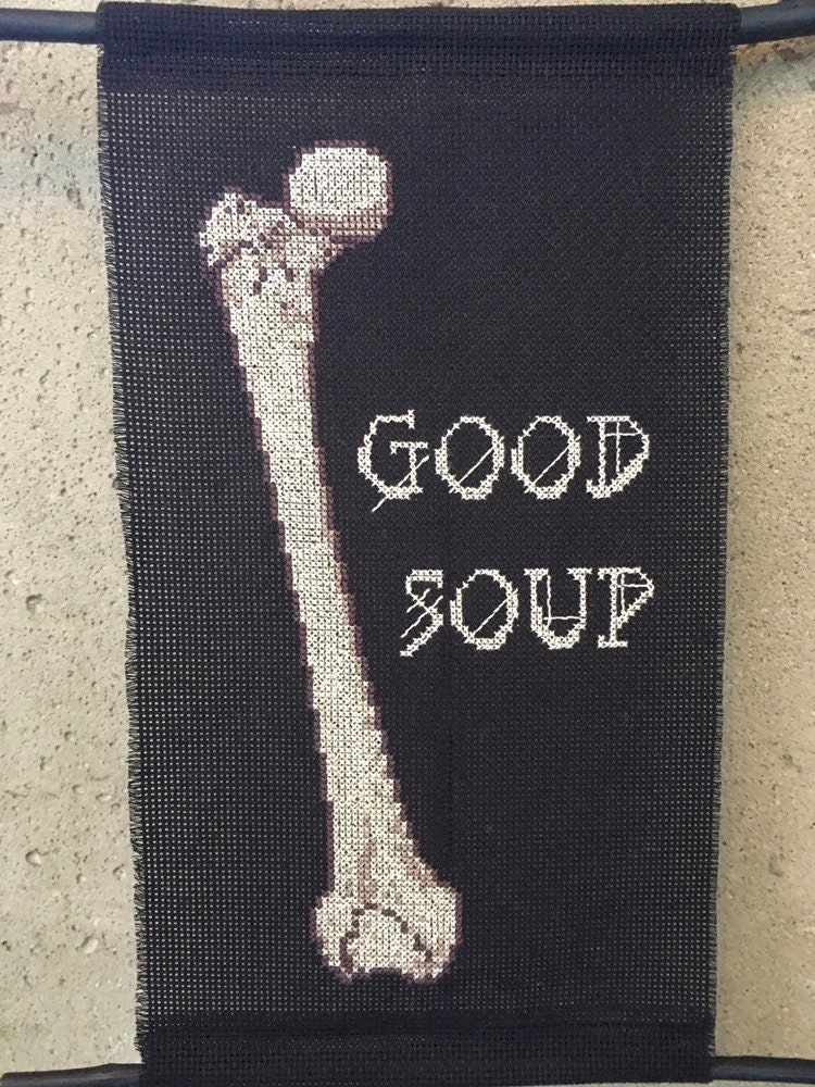 Good Soup Cross Stitch Pattern Harrow the Ninth - Etsy
