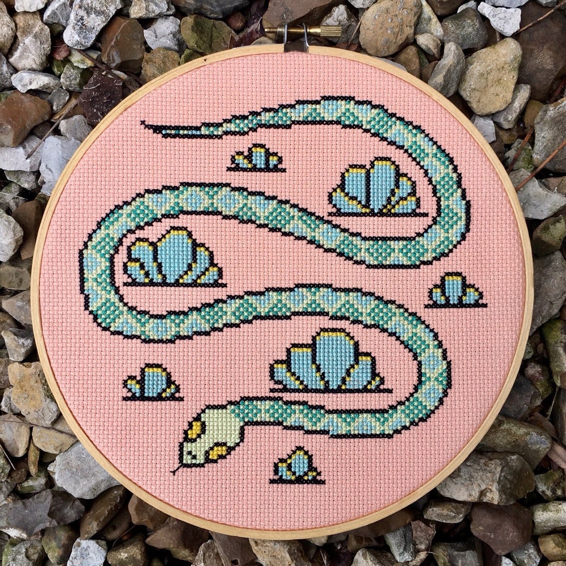 Desert Snake - Cross Stitch Pattern - Etsy