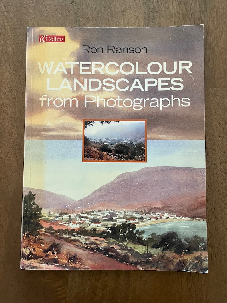Ron Ranson Watercolor Painting From Photographs Book (paperback) - Etsy