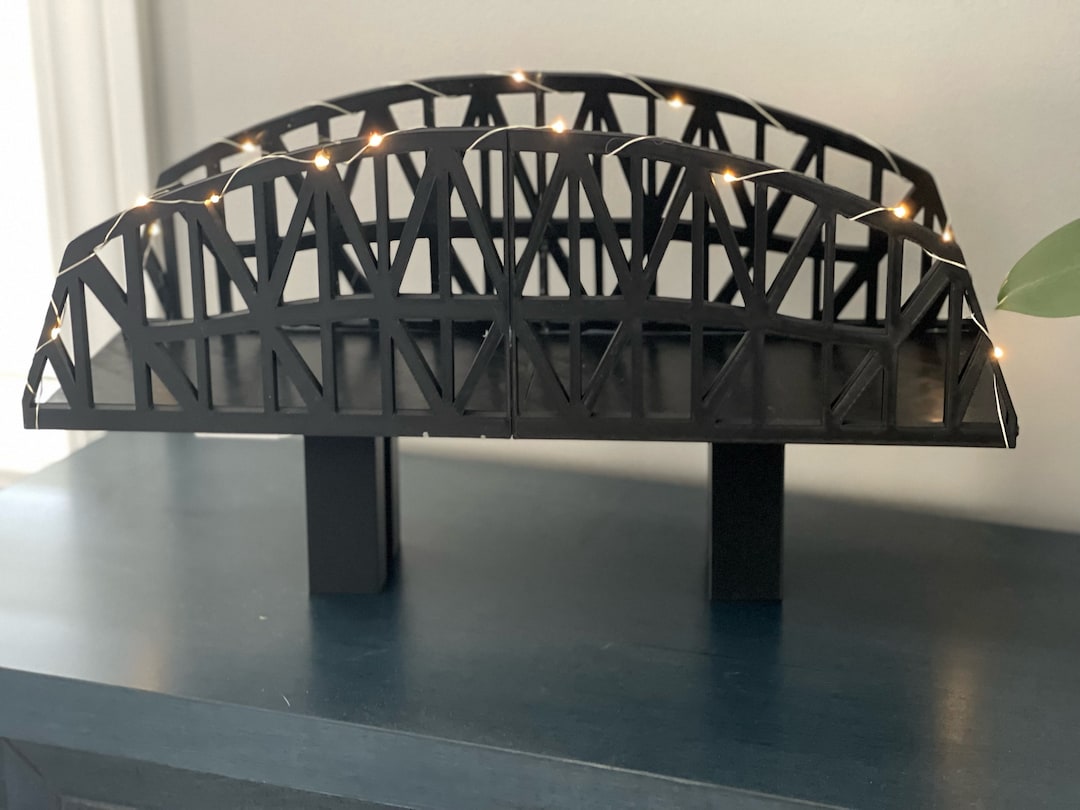 All Plastic Hot Metal Bridge With Lights - Etsy