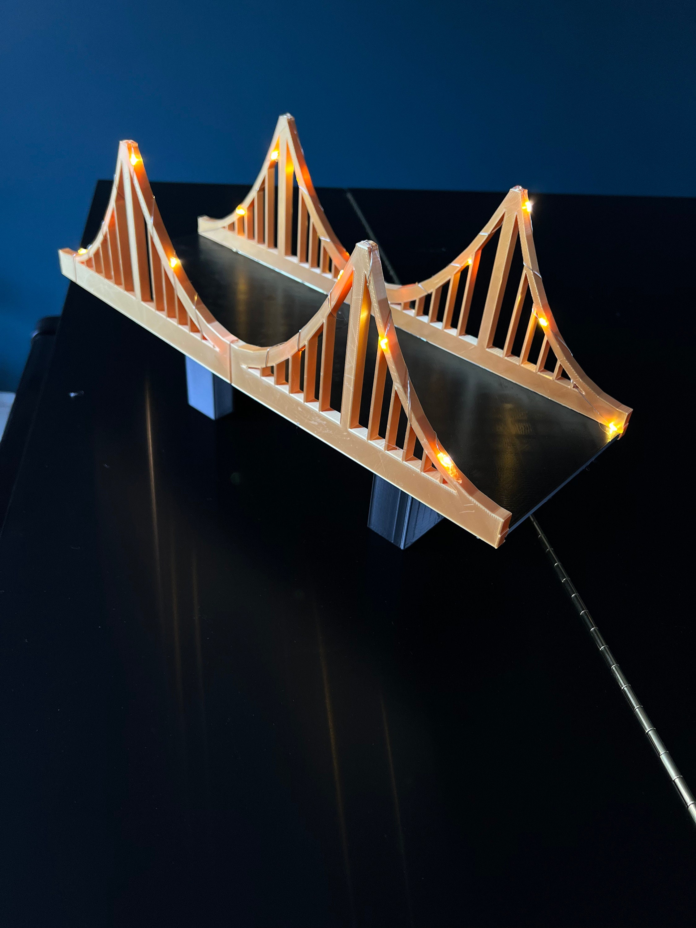 Toothpick Suspension Bridges