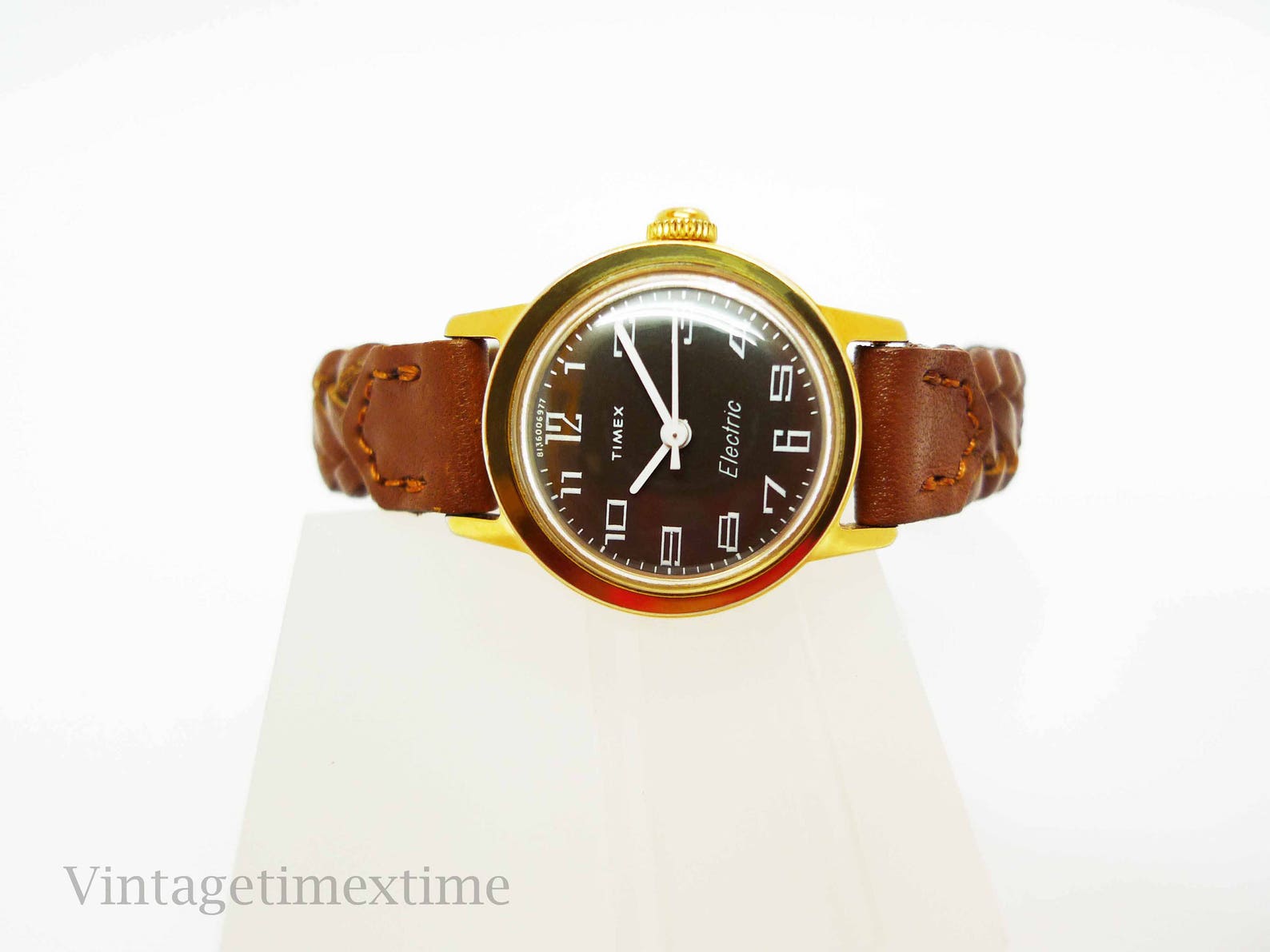 Timex Electric Ladies Watch 1977 With Brown Dial Electronic Movement - Etsy