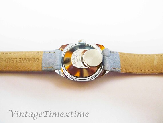 Timex Electric Ladies Watch 1973 with Blue Dial West … - Gem