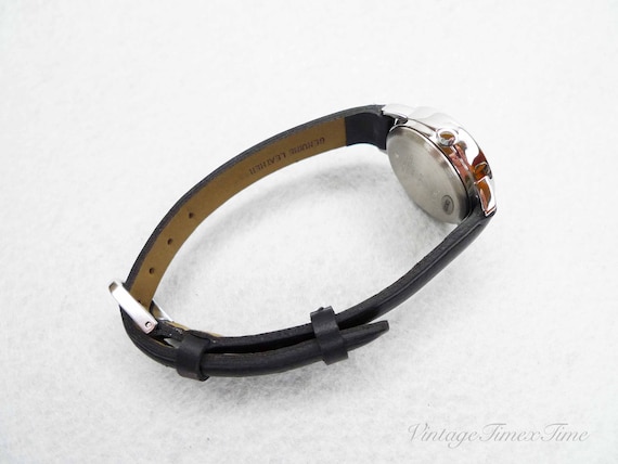 Timex 1990's Indiglo Ladies White Date Window Dial Qu… - Gem