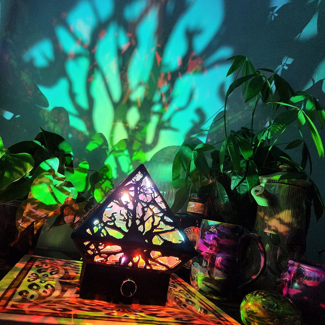 Haunted Forest Mood Light: A Table Lamp for Decorating Your Living Room ...