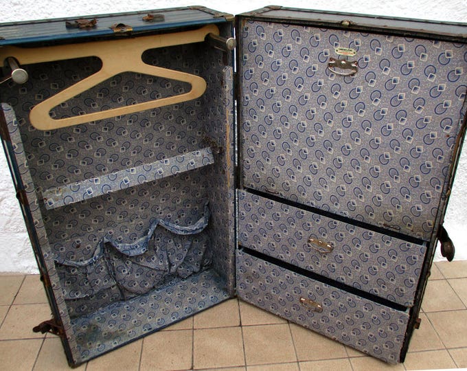 Wardrobe Trunk, Watajoy Trunk, Wardrobe Suitcase, Steamer Trunk ...