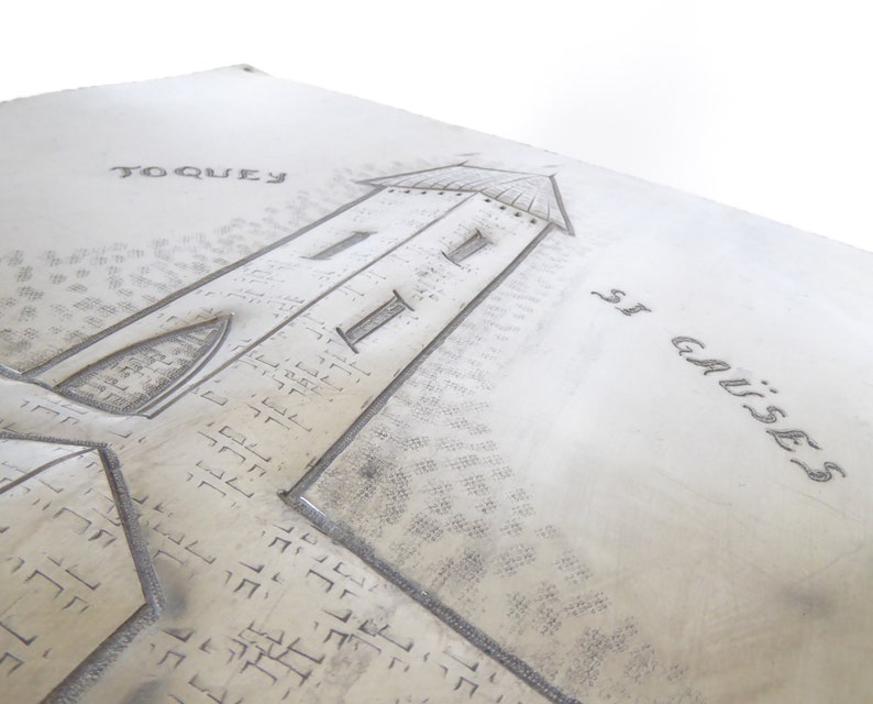 French Decorative Wall Plaque Toquey Si Gauses Pont Vieux - Etsy