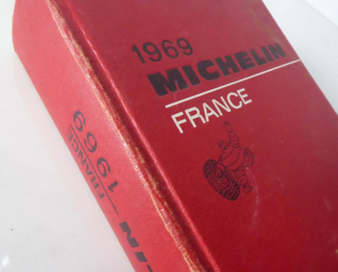 1969 Michelin Guide Red Michelin Tourist Guide to France Hotels and ...