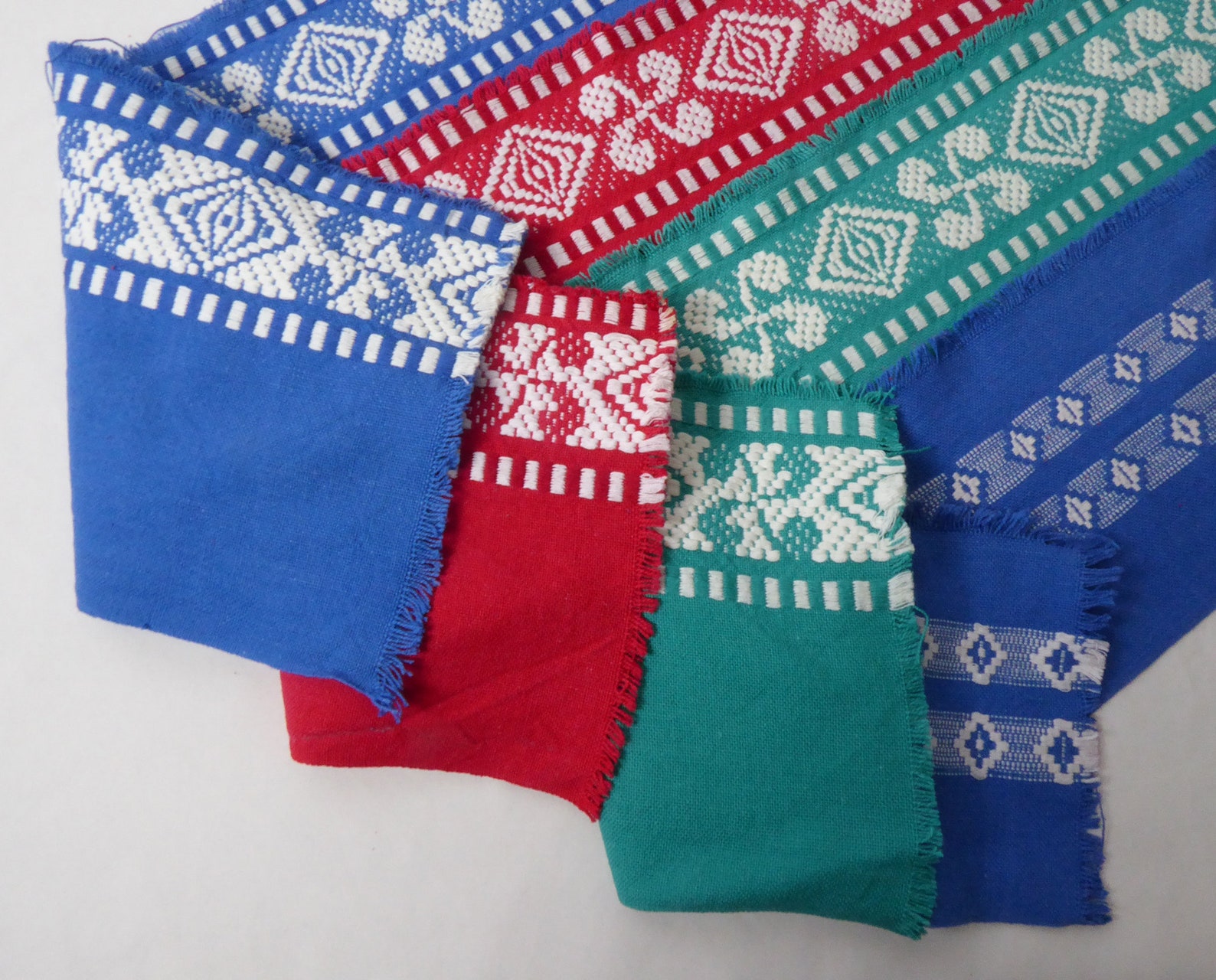 Woven Basque Linen Wide Fabric Trim | Four Designs Available - Etsy UK