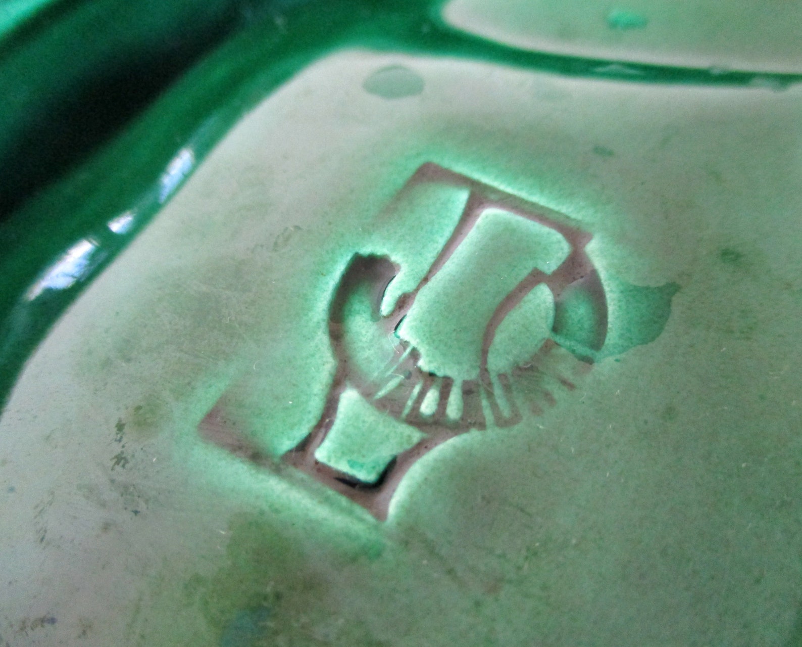 Vallauris Fish Trinket Dish Green Vallauris Pottery Kitsch - Etsy