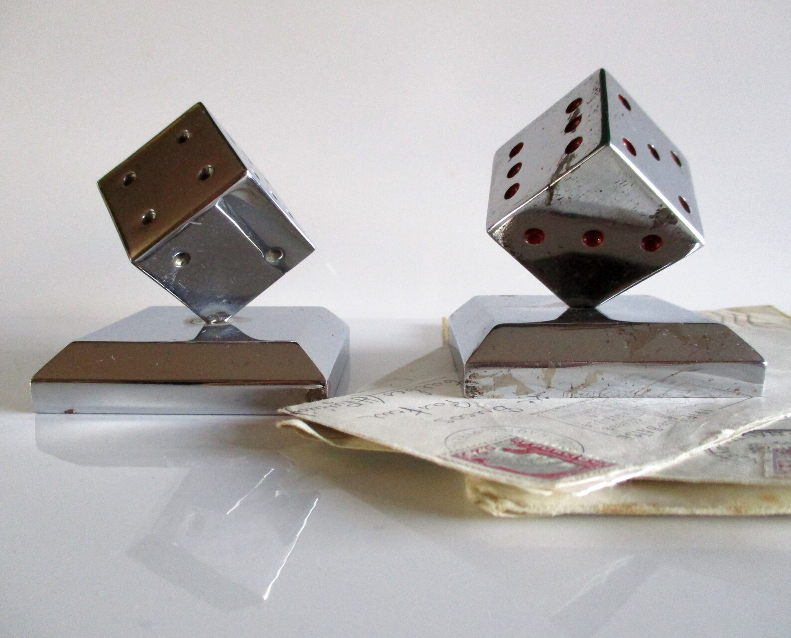 Vintage French Dice Paperweight Desk Paperweight Dice - Etsy