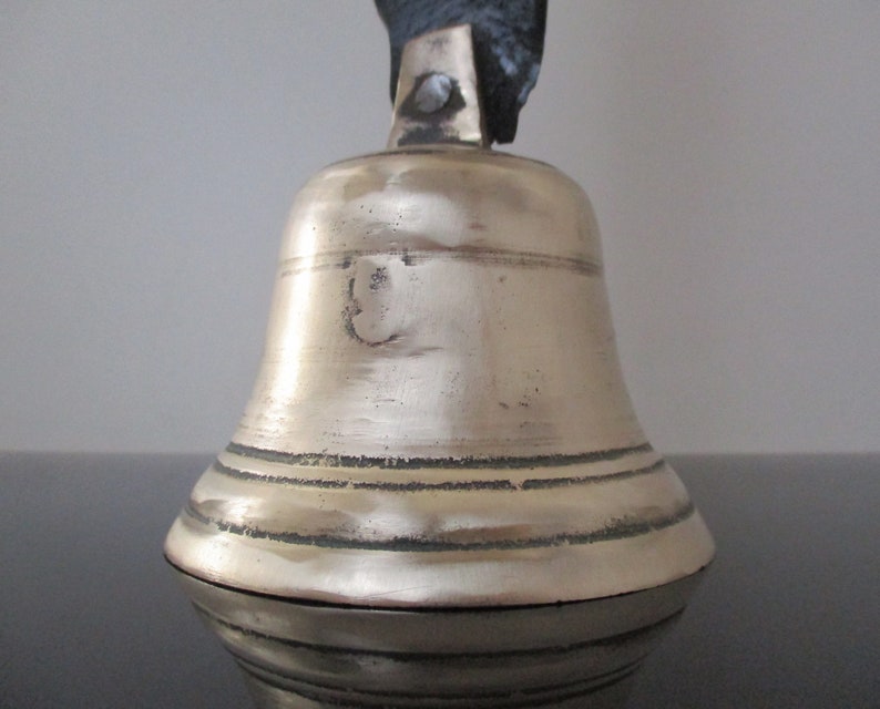 Vintage Bronze Shop Bell Servants Bell Antique Shopkeepers - Etsy