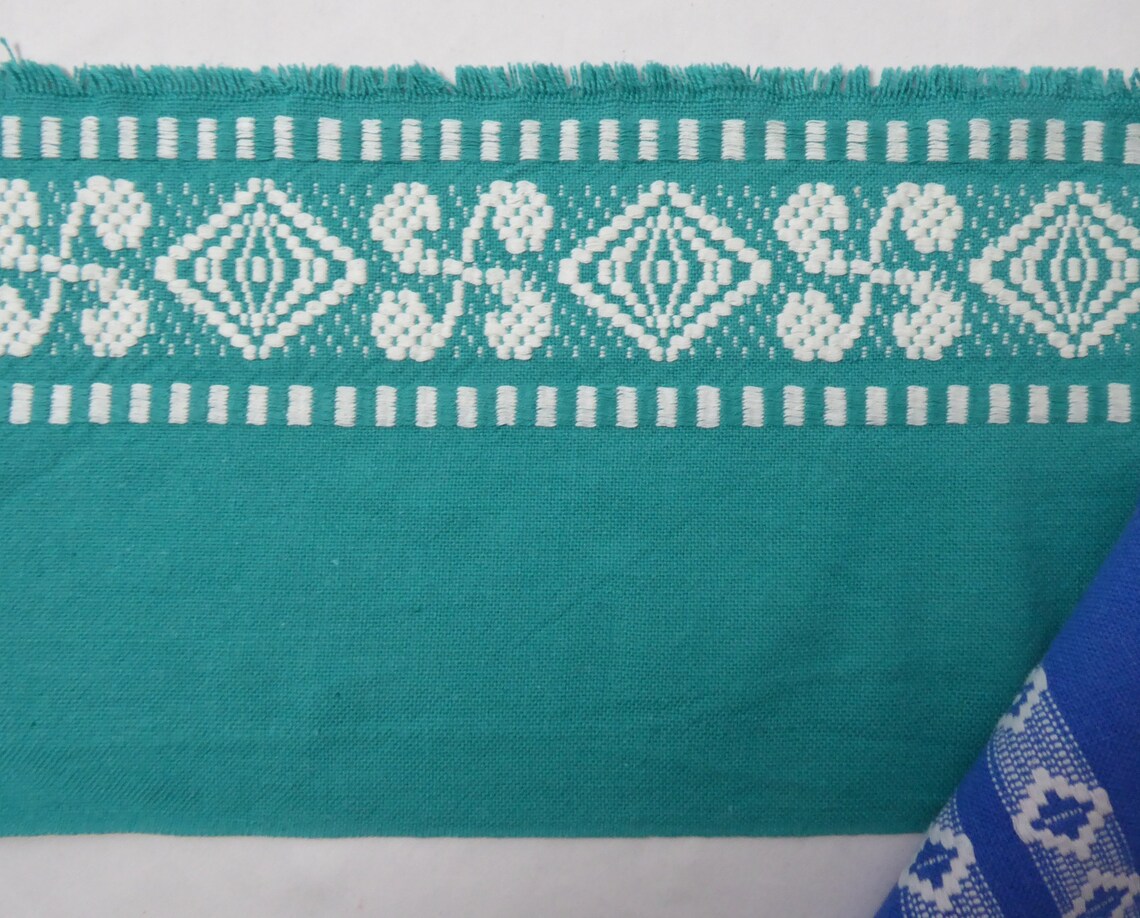 Woven Basque Linen Wide Fabric Trim | Four Designs Available - Etsy