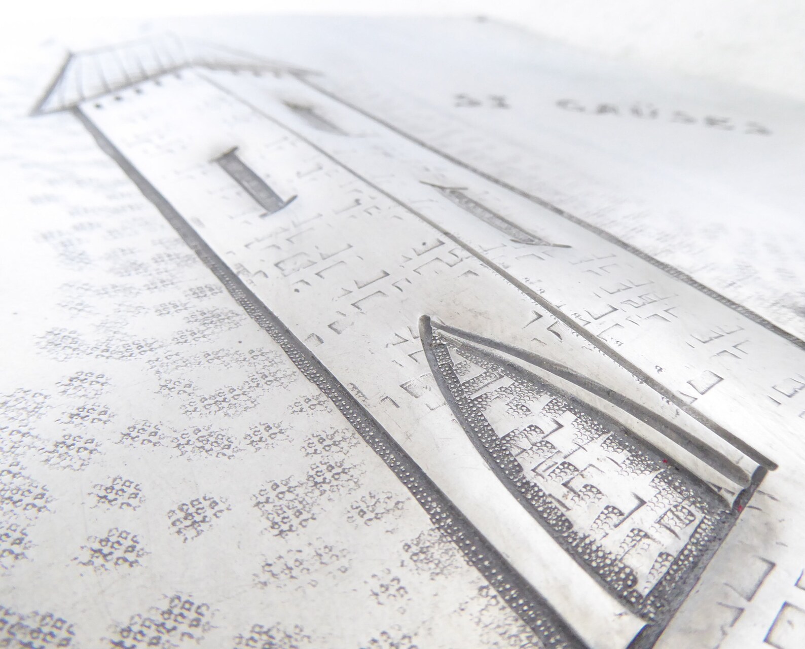 French Decorative Wall Plaque Toquey Si Gauses Pont Vieux - Etsy