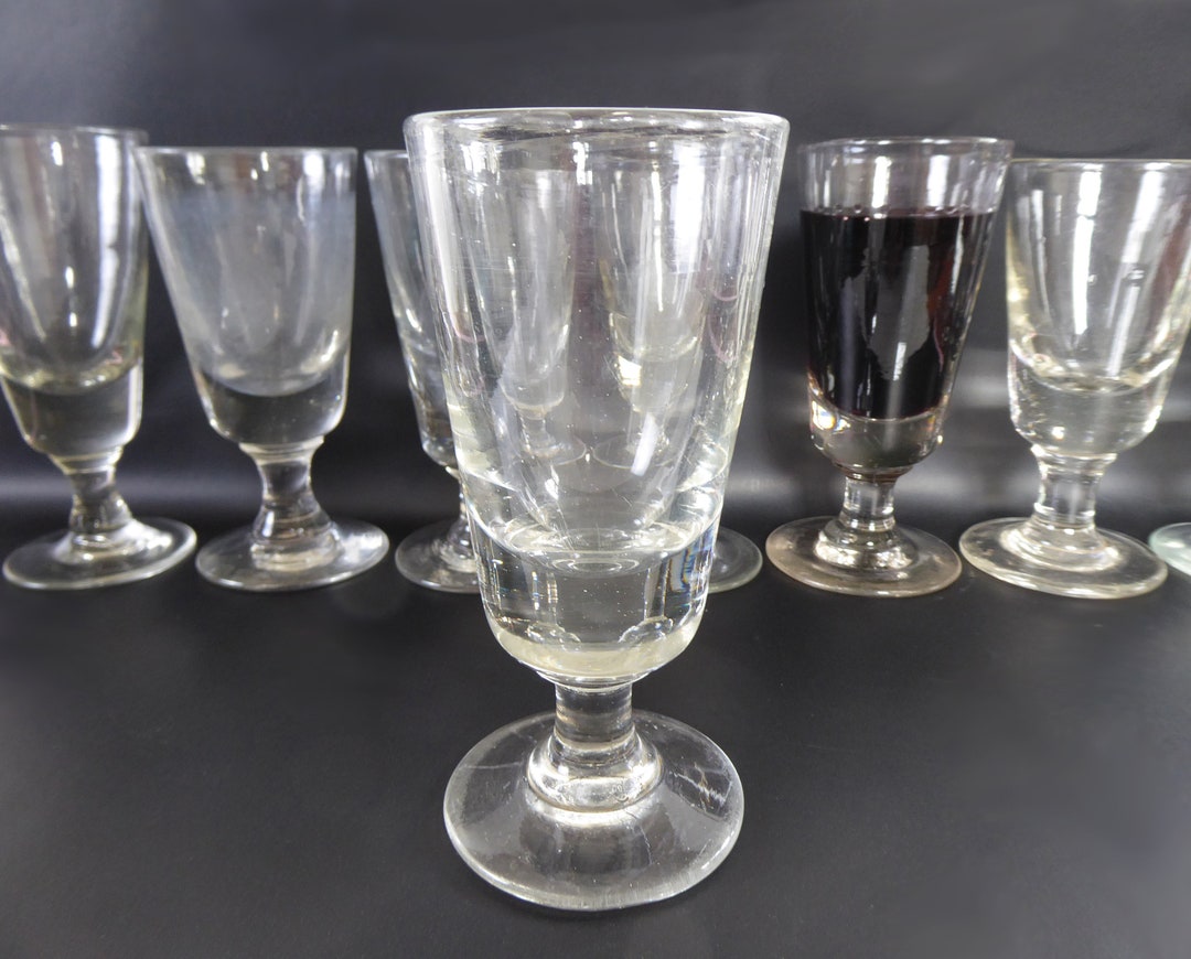 French Antique Absinthe Glass or Wine Glass - Etsy