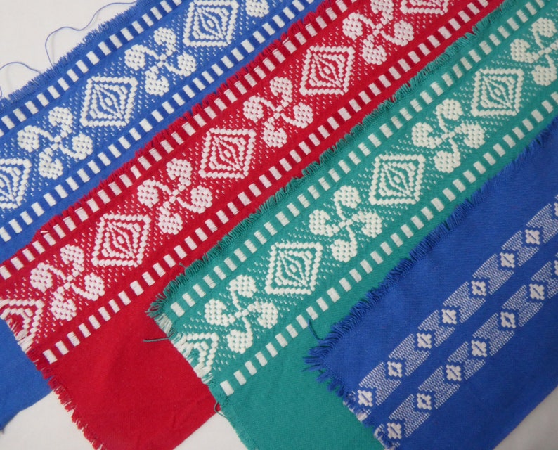Woven Basque Linen Wide Fabric Trim | Four Designs Available - Etsy