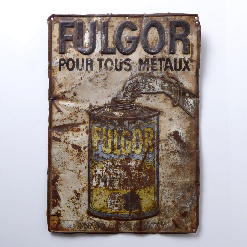 Vintage Tin Signs - Etsy