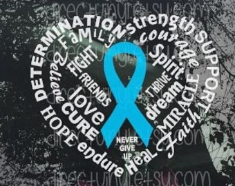 Trisomy 18 Ribbon Decal - Etsy