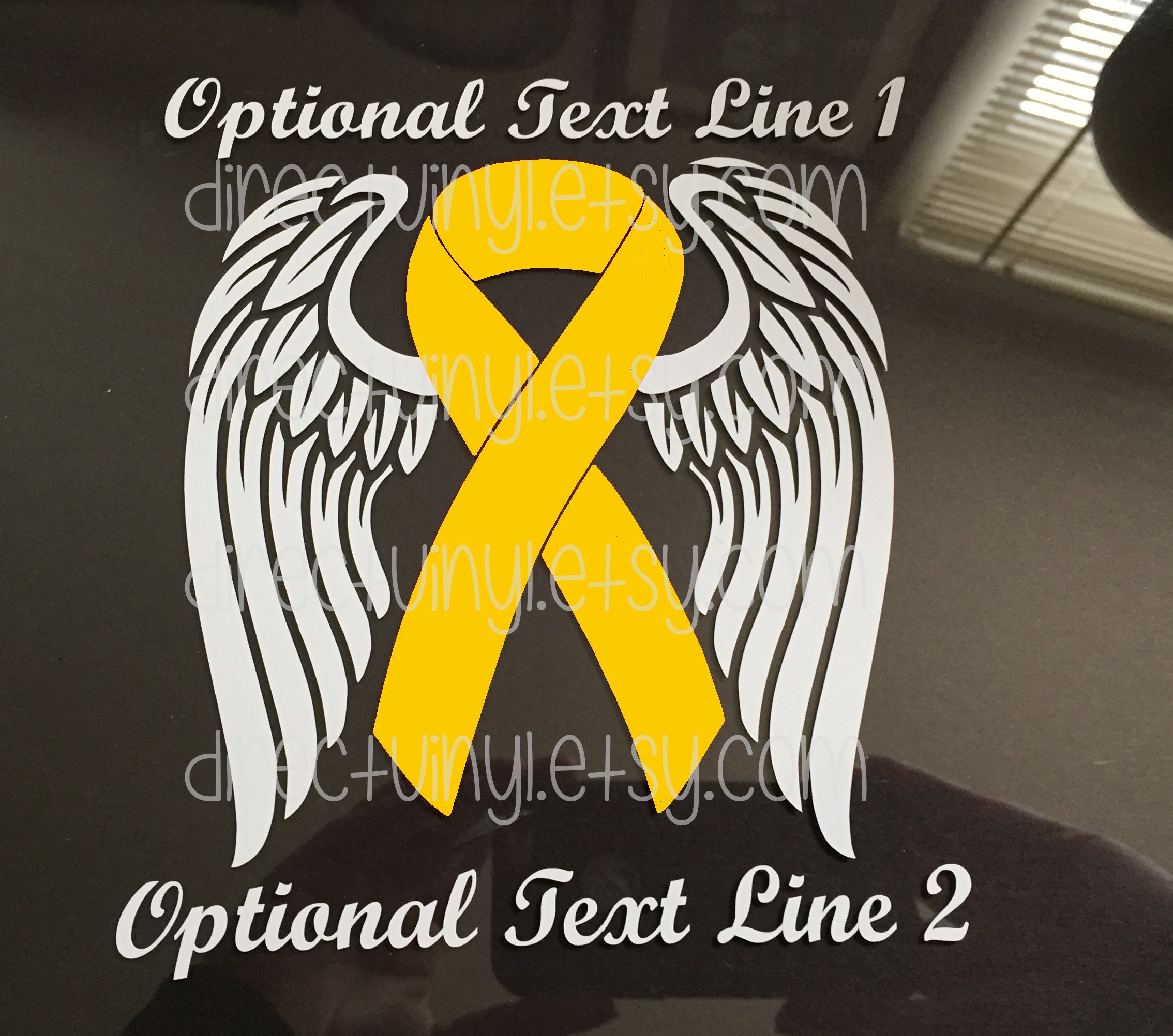 Ewing Sarcoma Ribbon Tattoo