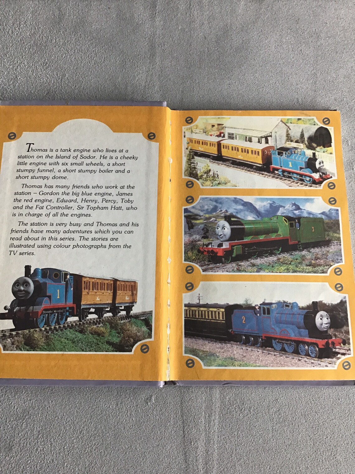 Pair of 1980s Thomas the Tank Engine Ladybird Books by the Rev W Audrey ...