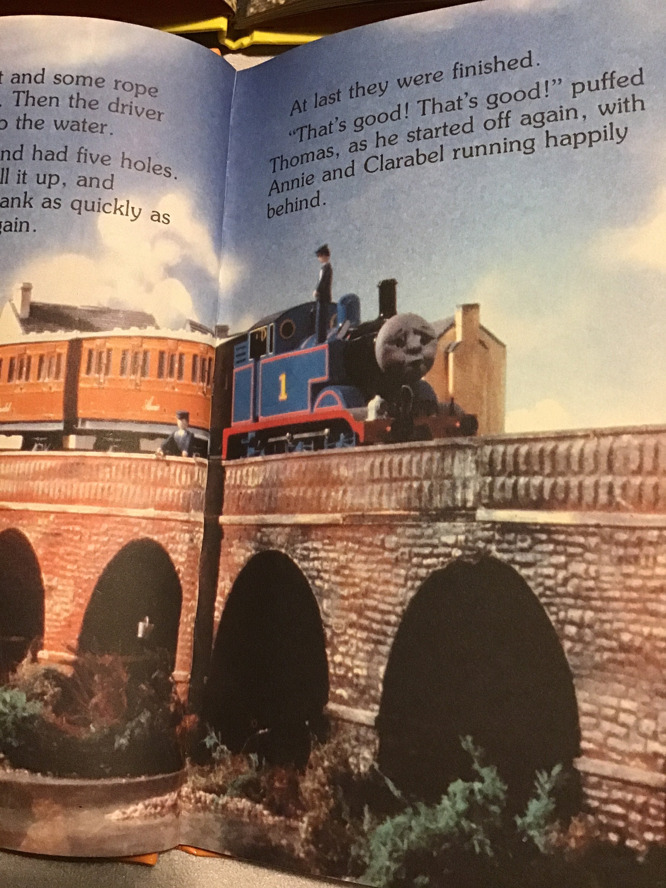Pair of 1980s Thomas the Tank Engine Ladybird Books by the Rev W Audrey ...