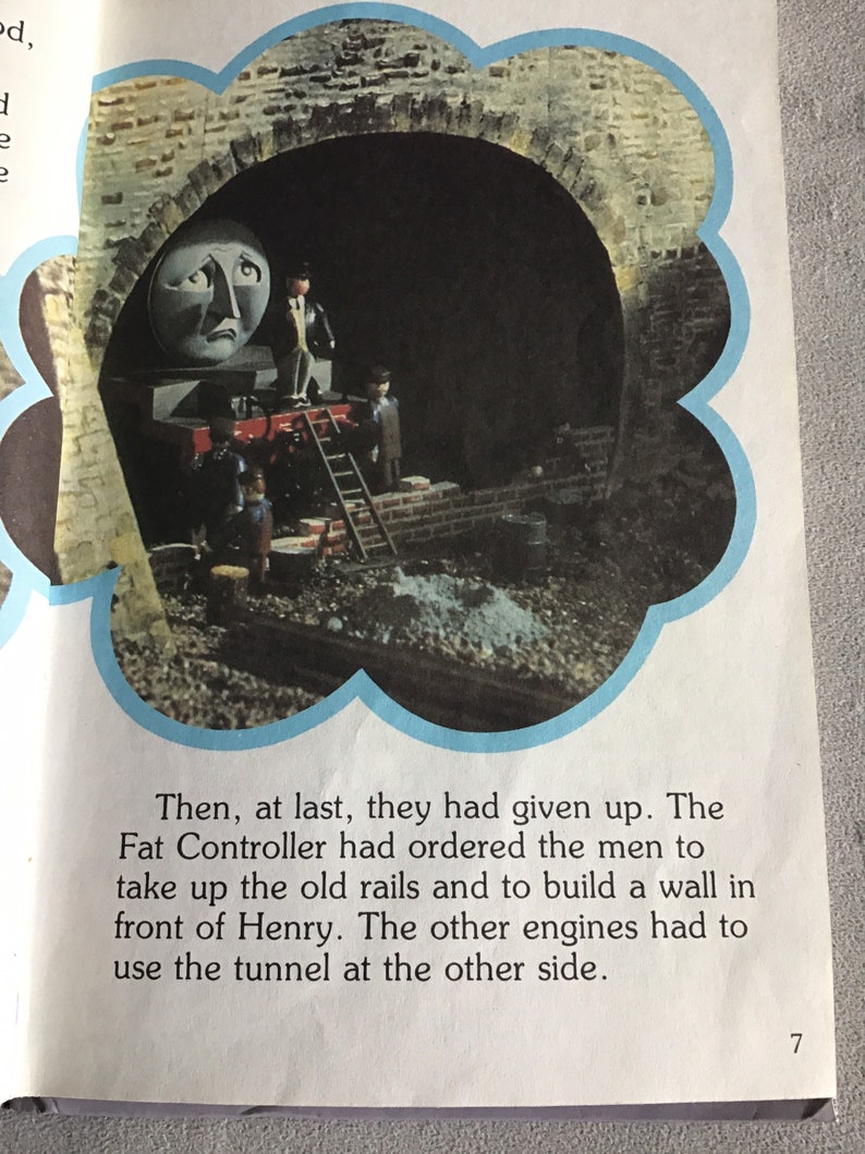 Pair of 1980s Thomas the Tank Engine Ladybird Books by the Rev W Audrey ...