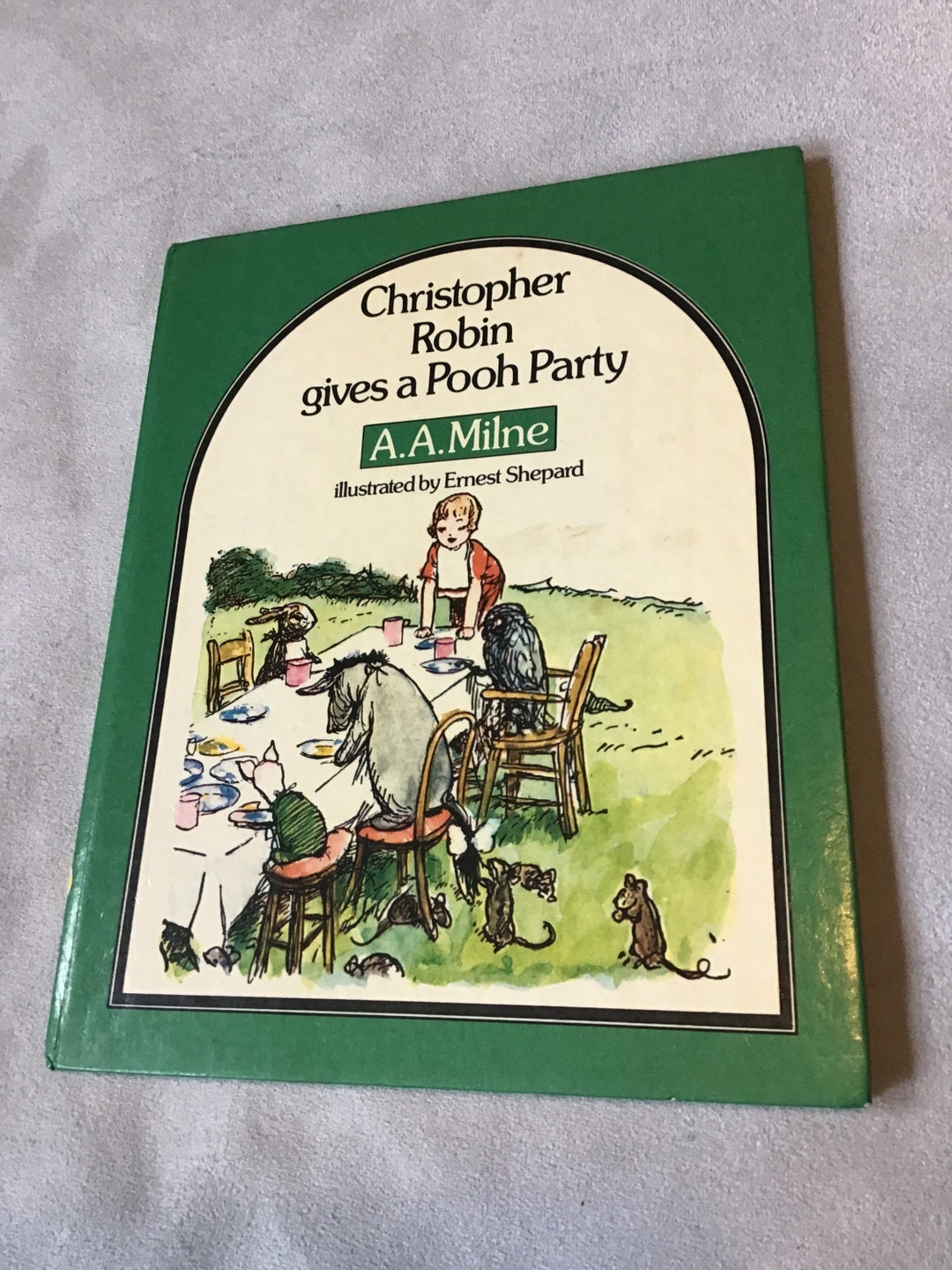 1977 Edition Christopher Robin Gives Pooh a Party by A.A Milne - Etsy