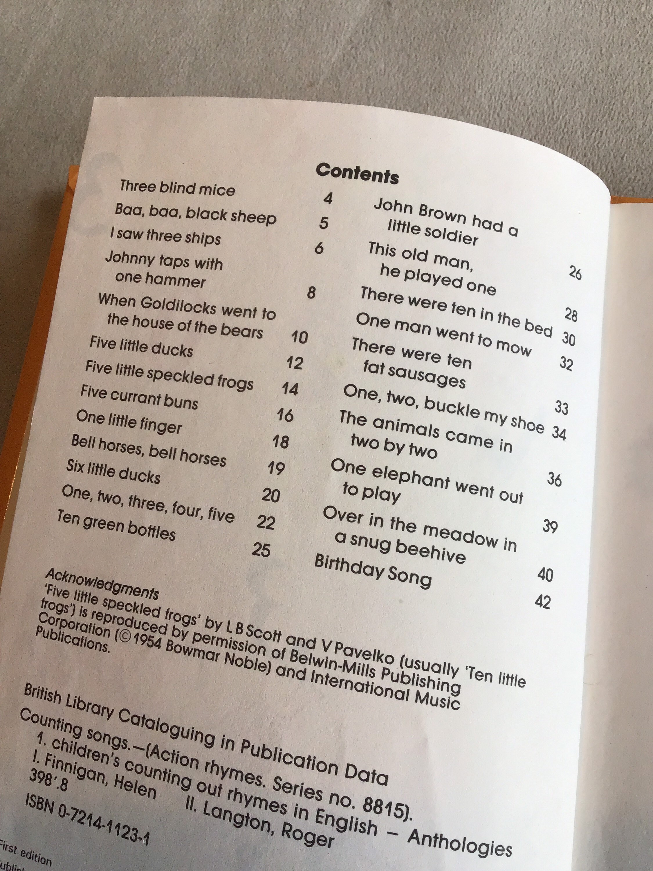 1980s Vintage Ladybird Book Counting Songs - Etsy