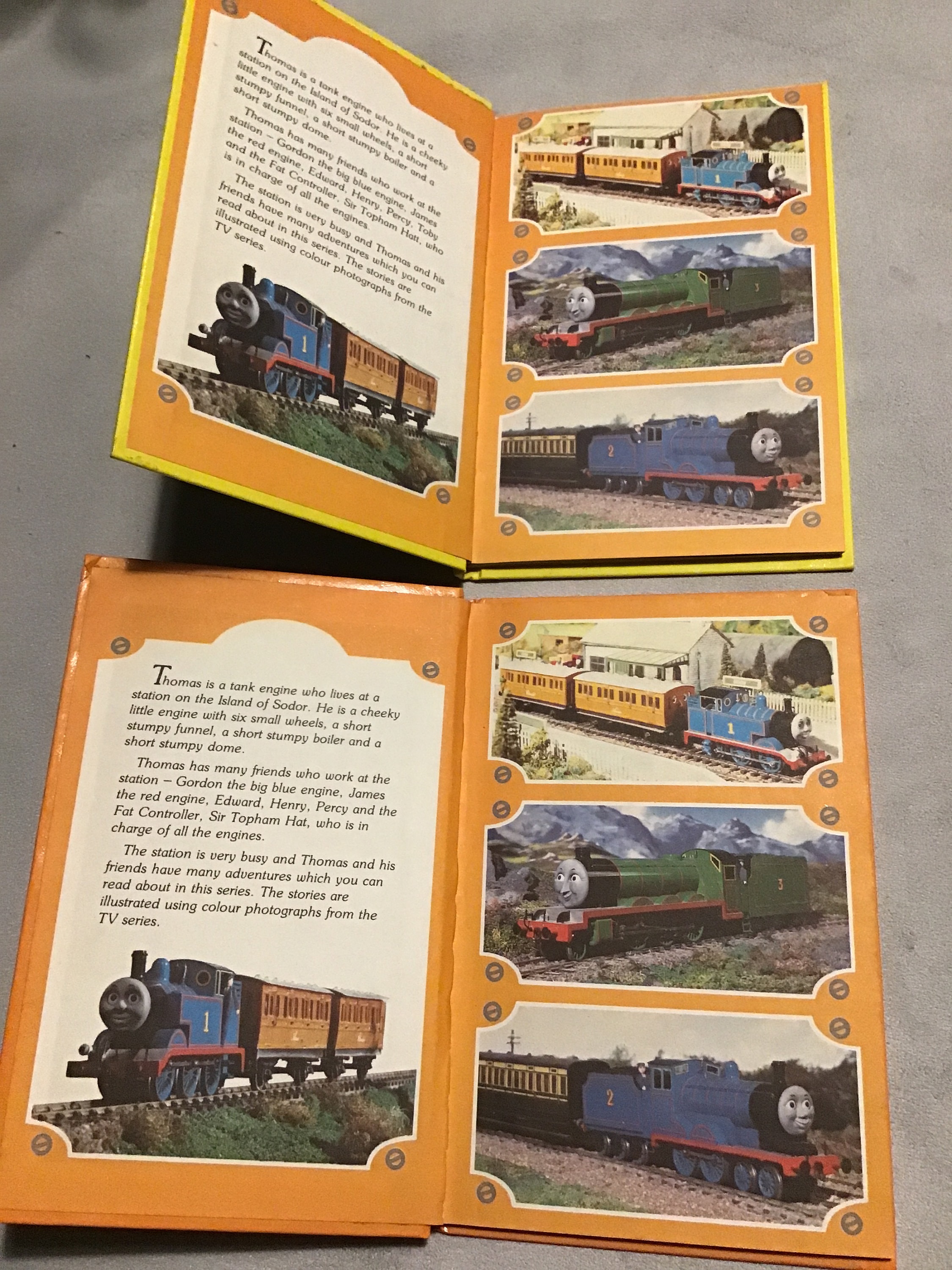 Pair of 1980s Thomas the Tank Engine Ladybird Books by the Rev W Audrey ...