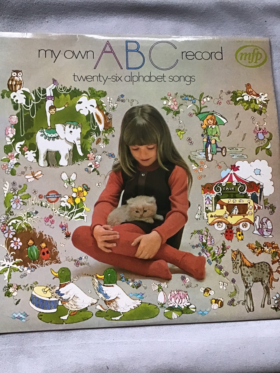 1972 Audio Vinyl My Own ABC Record With 26 Songs - Etsy