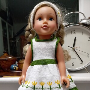 Digital Download 18" Doll Machine Knitting Pattern Download. Fits ...