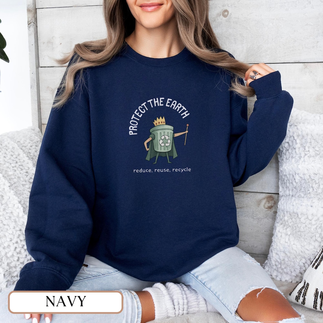 Reduce Reuse Recycle Sweatshirt, Earth Day Shirt, Save the Planet ...